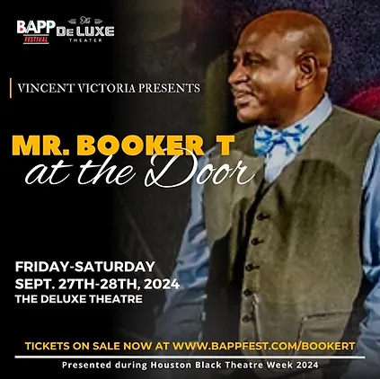 Mr. Booker T at the Door | The DeLUXE Theater